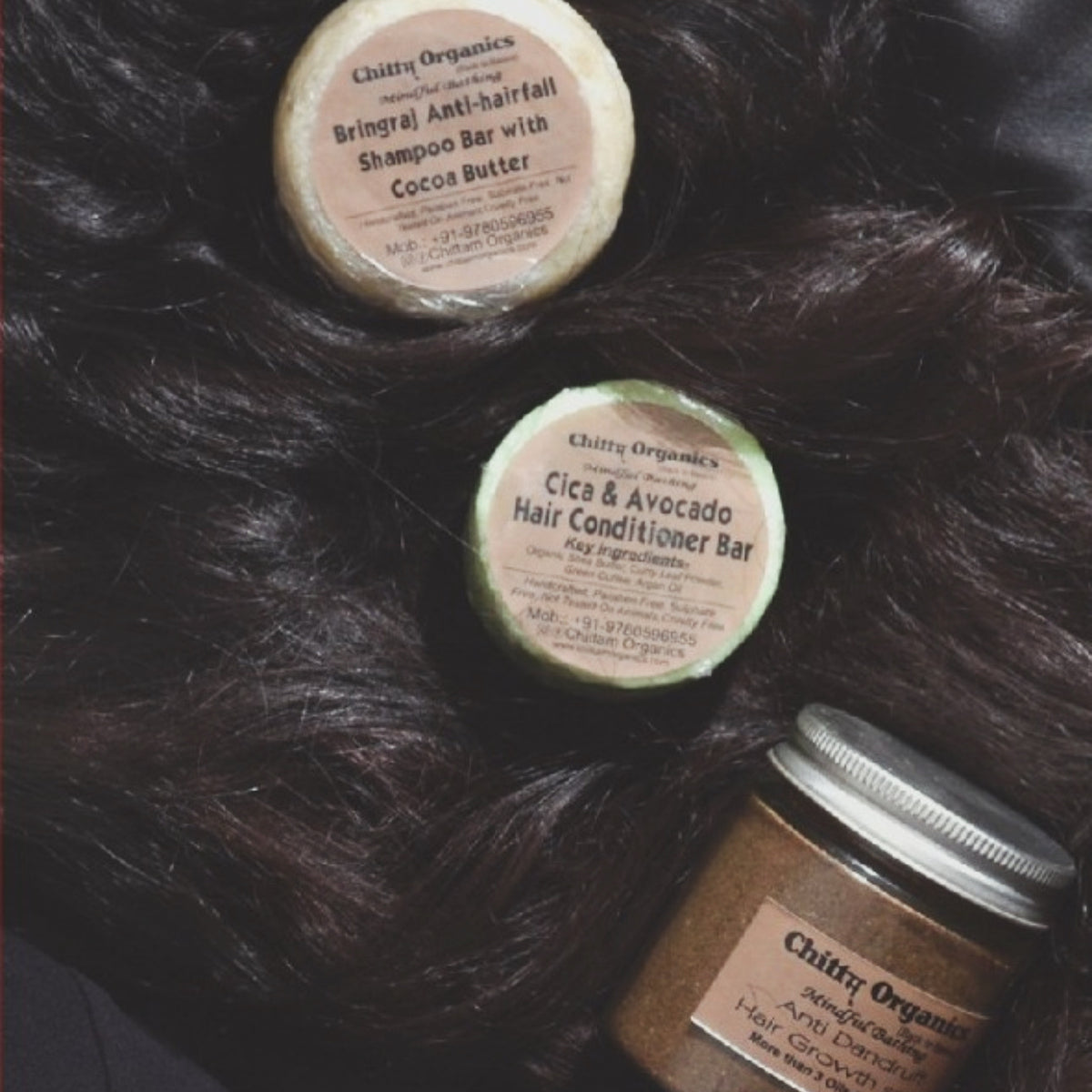 JADIBUTI HAIR MASK & SCRUB (100 ML) – Chittam Organics